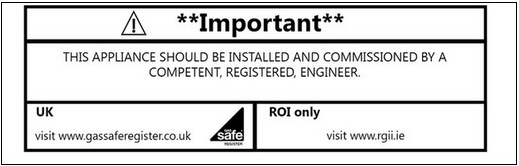 Gas safe boiler label design unveiled for major campaign launch ...