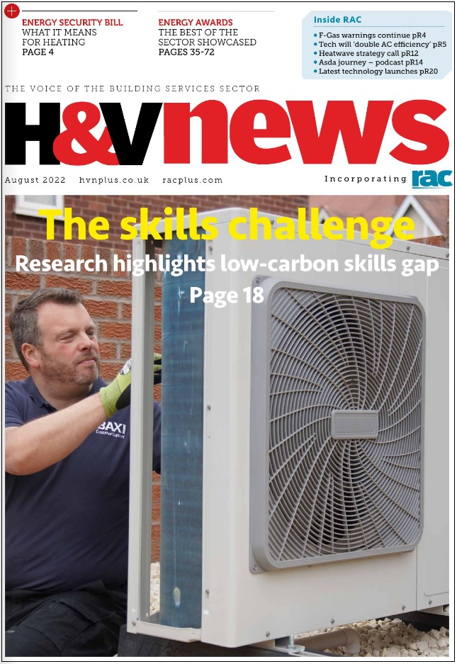 Read August’s digital edition of H&V News online now - Heating and ...