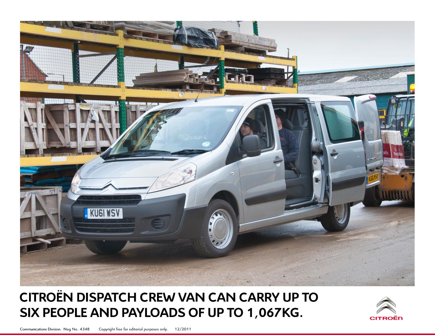 Citroen launch Dispatch crew-cab - Refrigeration and Air Conditioning