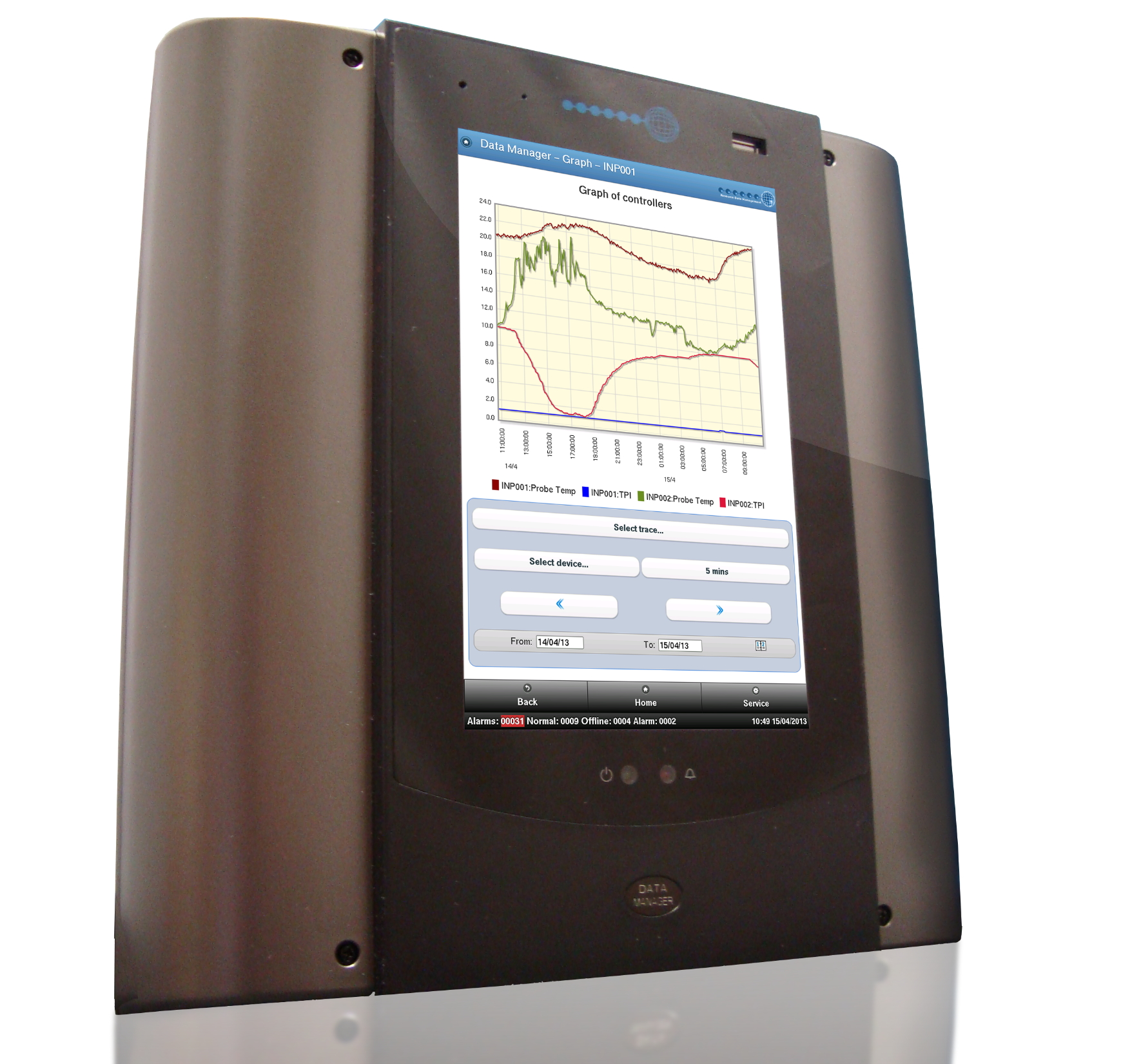 Data Manager goes fully interactive with colour touchscreen version ...