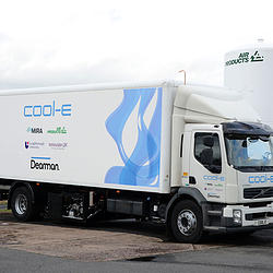 Vehicle testing begins on liquid nitrogen refrigerated transport system ...