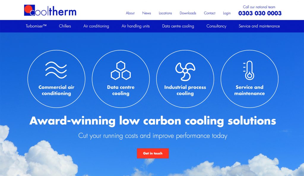 Cool-Therm website features online chiller sizing and selection ...