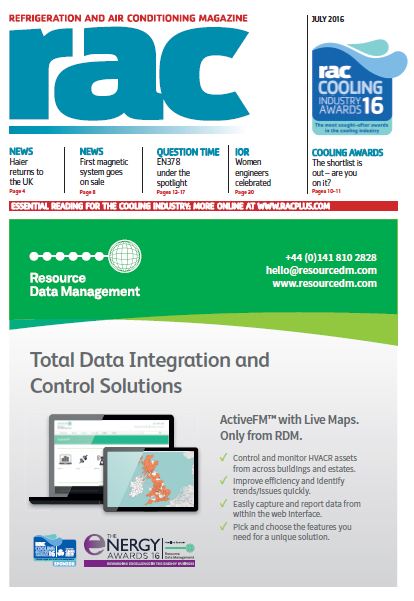 RAC July digital issue now available - Refrigeration and Air Conditioning