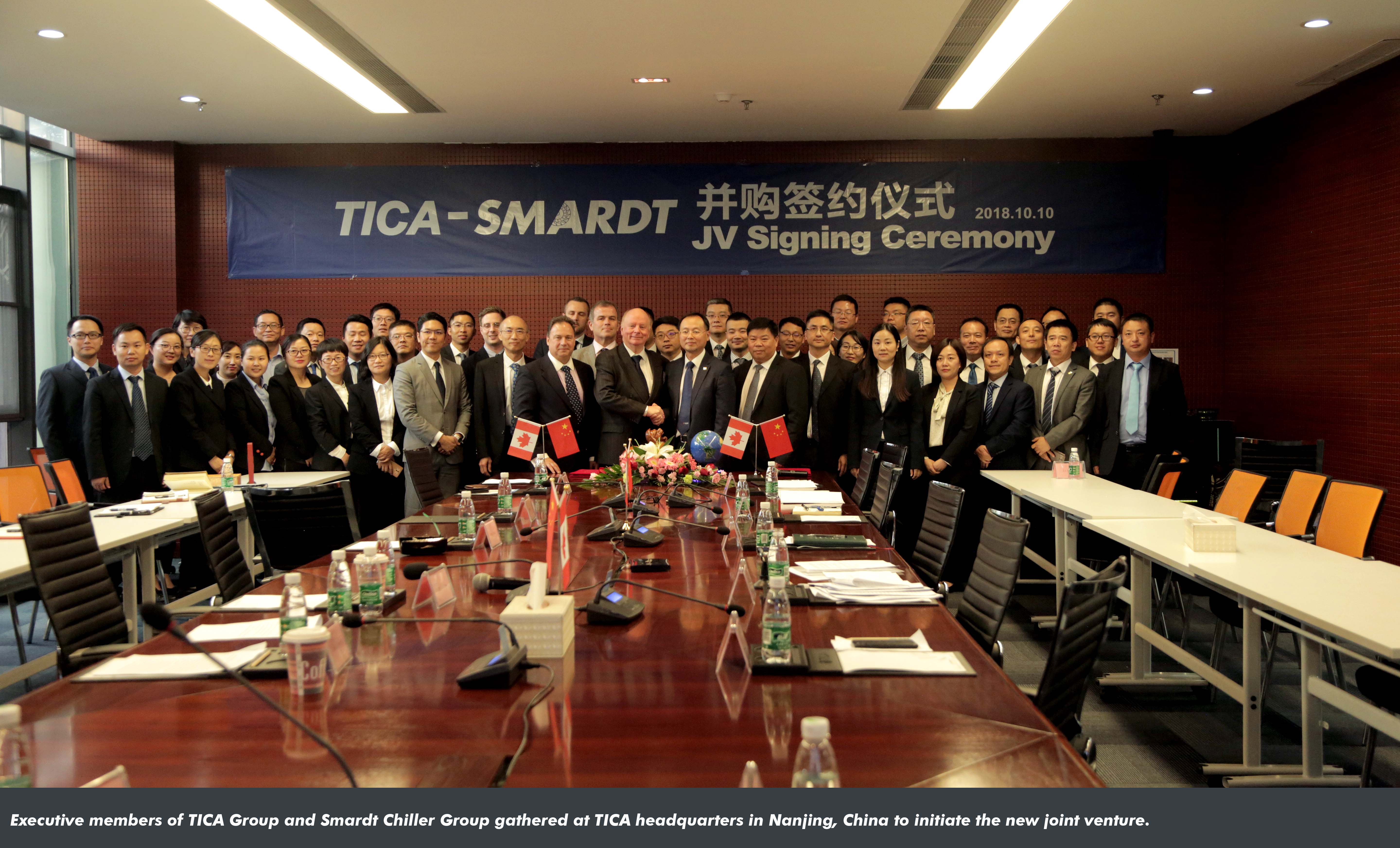 Chinese TICA Group signs global joint venture with oil-free chiller ...