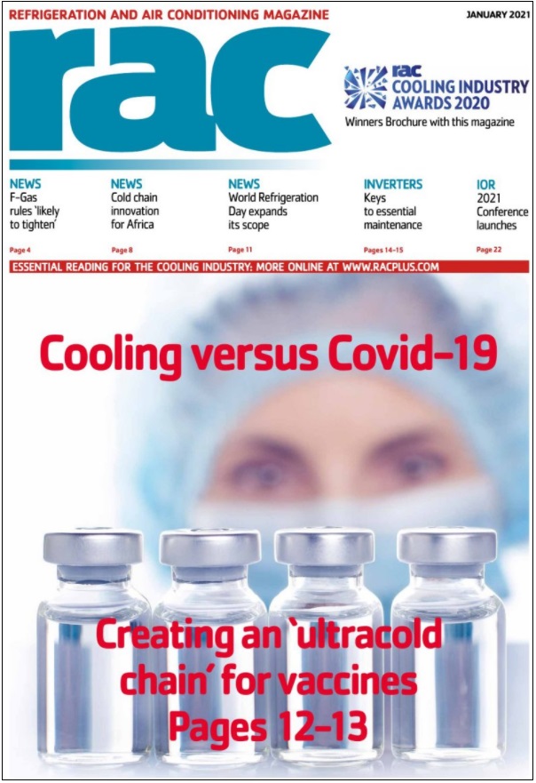 RAC Magazine January digital issue is online now - Refrigeration and ...