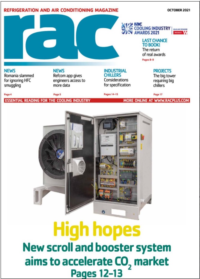 October’s digital edition of RAC Magazine is now online - Refrigeration ...