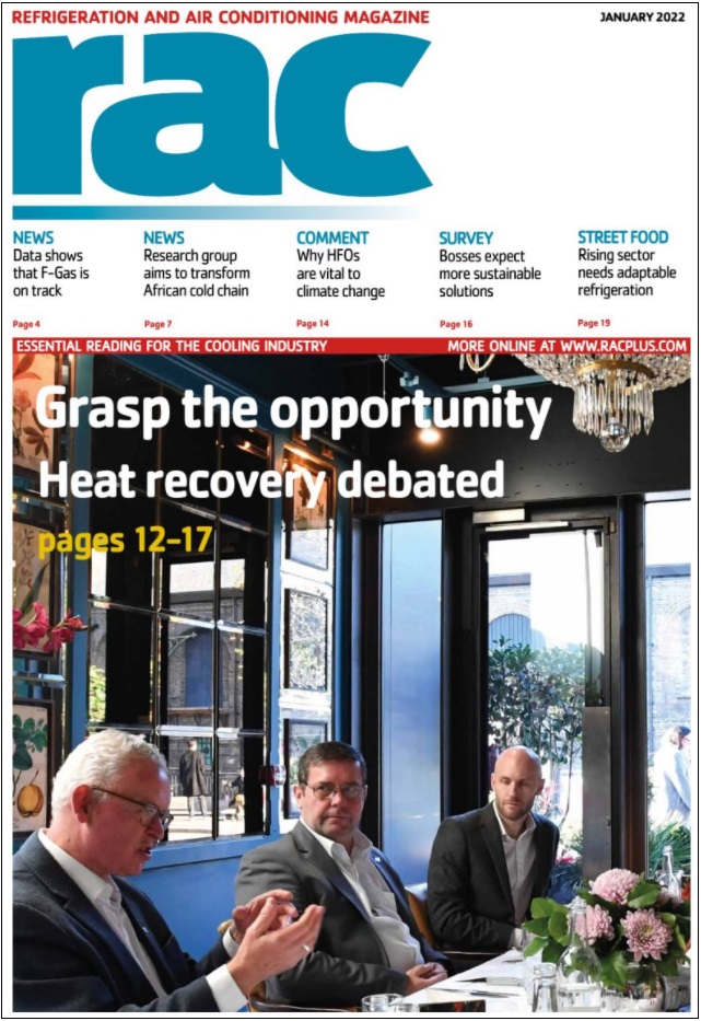 January’s digital edition of RAC Magazine is now online - Refrigeration ...