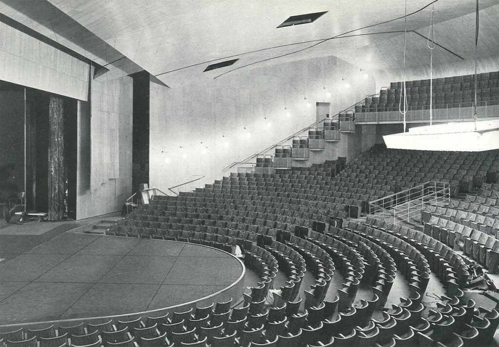 Theatre at Malmö by Lallerstedt, Lewerentz and Helldén - Architectural ...
