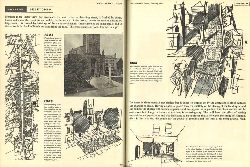 Townscape: cross as focal point - The Architectural Review