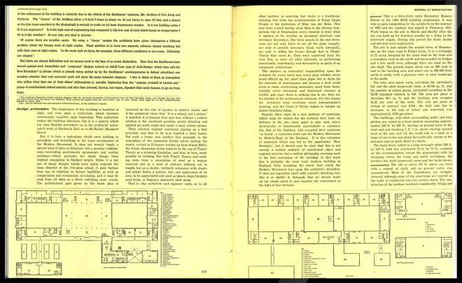 School at Hunstanton, Norfolk, by Alison and Peter Smithson - The ...