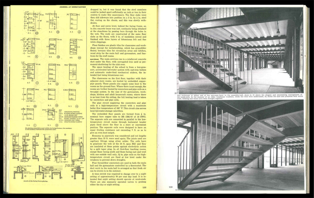 School at Hunstanton, Norfolk, by Alison and Peter Smithson ...