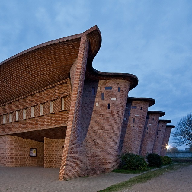 Church at Atlantida, Uruguay, by Eladio Dieste - The Architectural Review