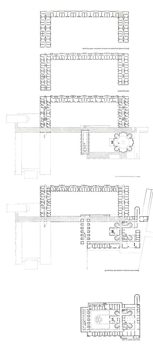 New Hall in Cambridge by Chamberlin, Powell and Bon - The Architectural ...