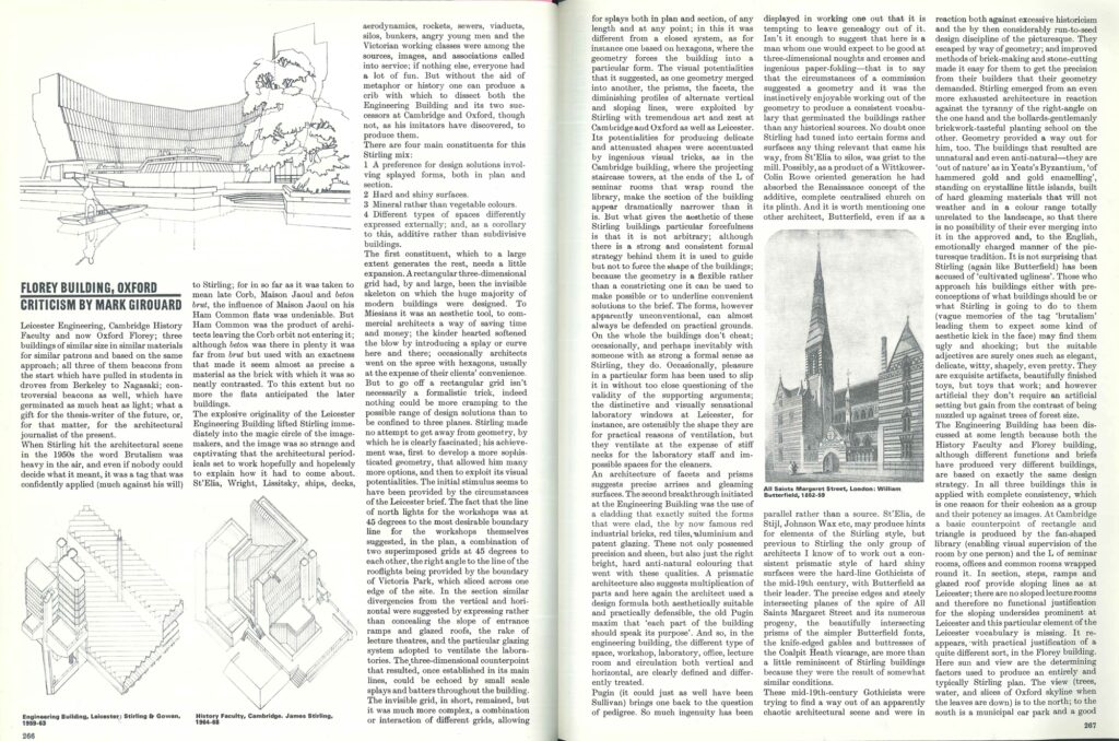 Florey Building in Oxford, UK by James Stirling - Architectural Review