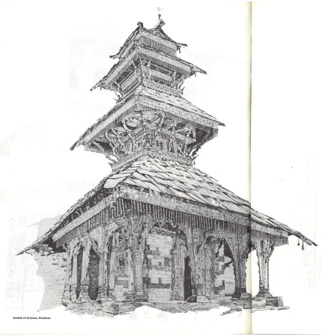 The Himalayan Temples: ‘Drawing can be more effective than the camera ...