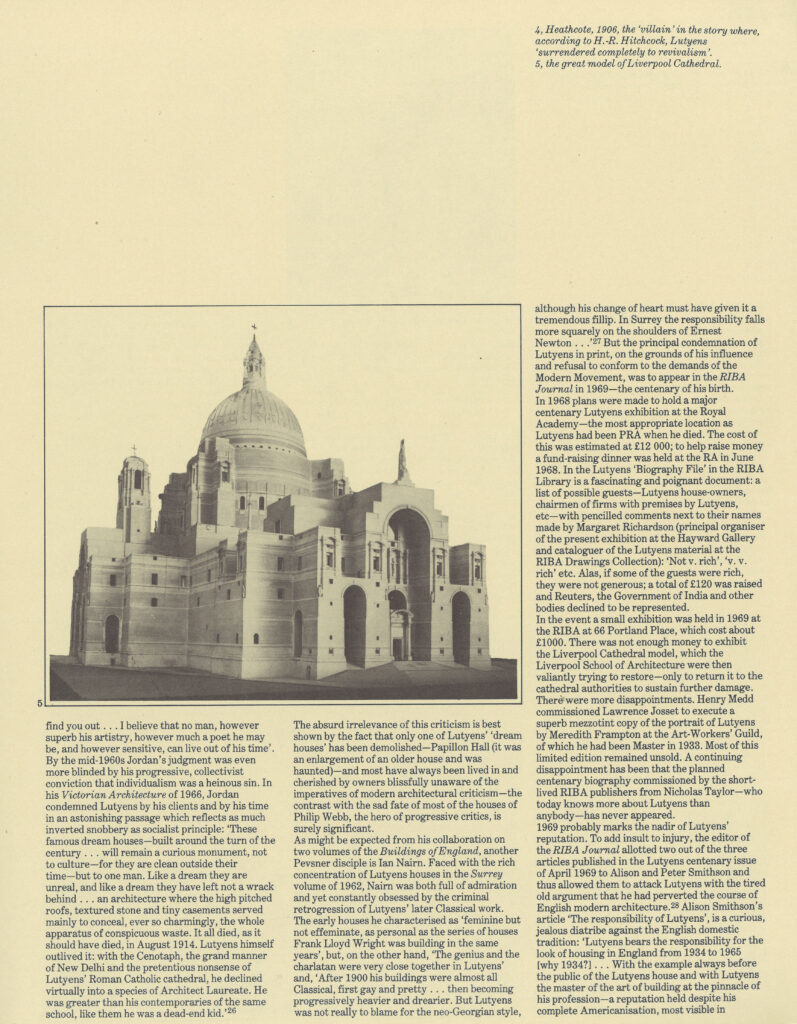 The rise and fall and rise of Edwin Lutyens - Architectural Review