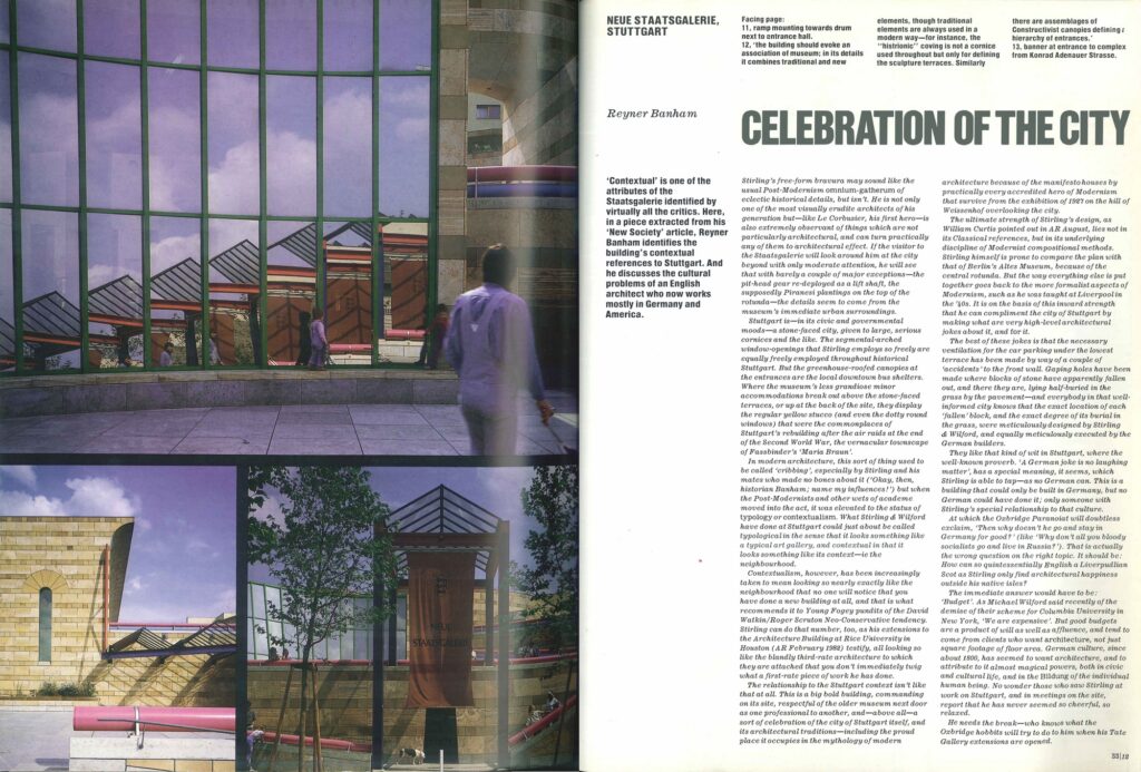 'Celebration of the City' by Reyner Banham - Architectural Review