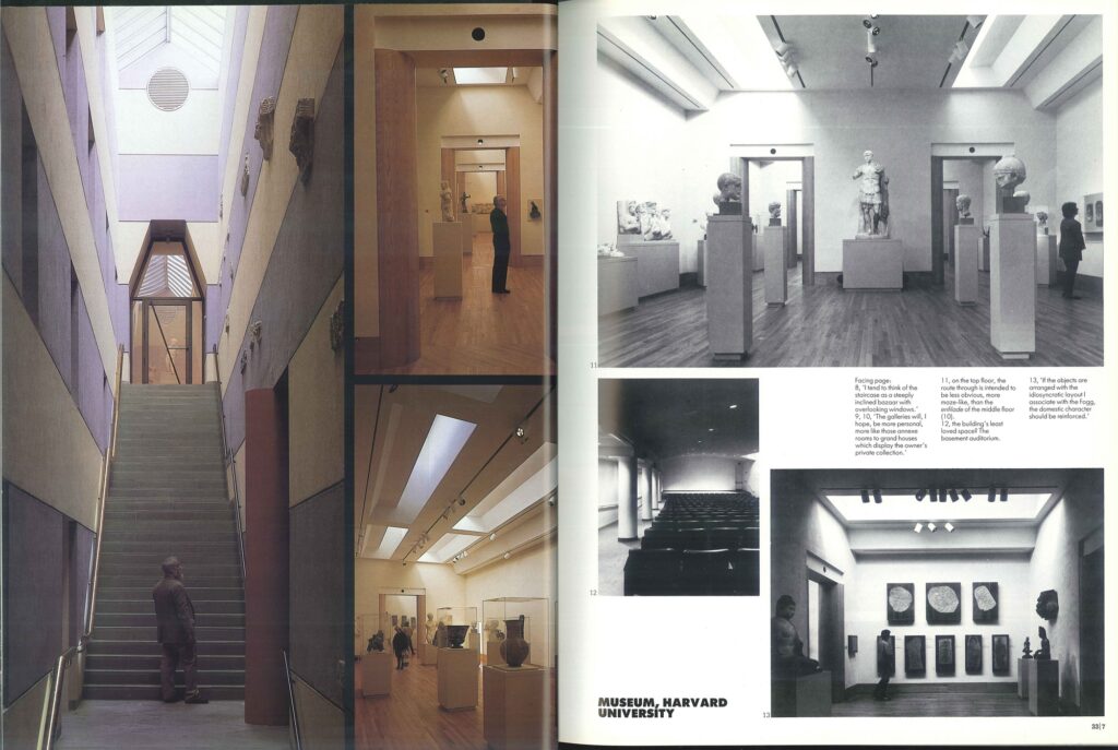 'Sackler Sequence' an interview with James Stirling - Architectural Review