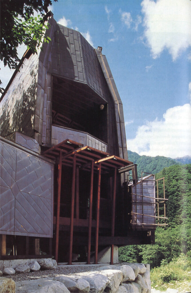 The rest hut: pavilion at Kamiichi, Japan by Peter Salter - The Architectural Review