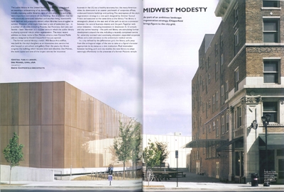 Midwest modesty: Iowa Central Public Library by David Chipperfield ...