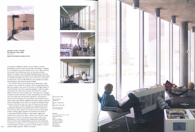 Midwest modesty: Iowa Central Public Library by David Chipperfield ...