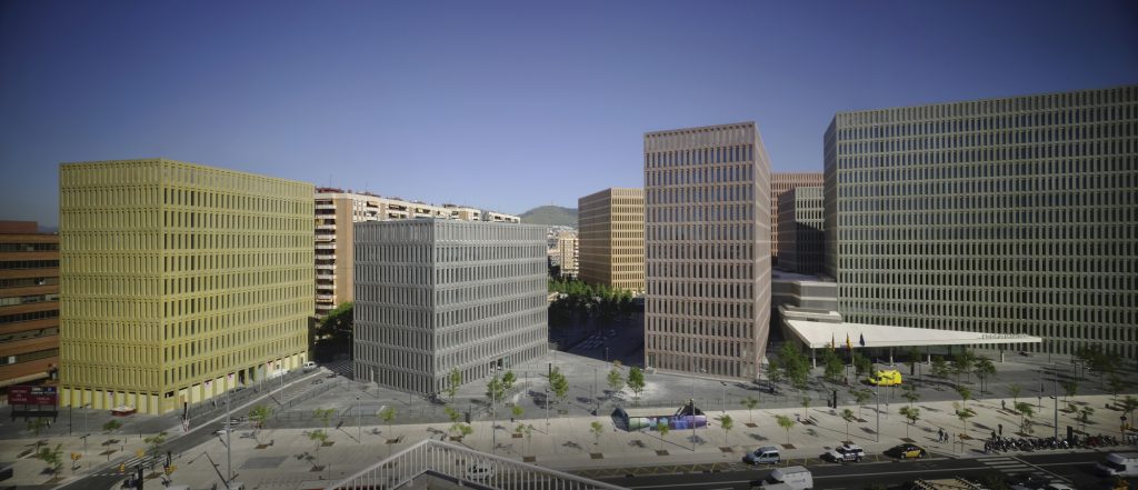 City of Justice by David Chipperfield Architects/b720, Barcelona, Spain ...