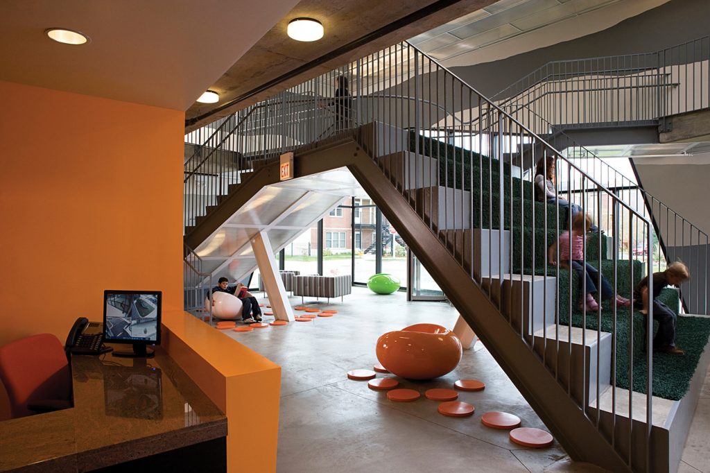 Lavezzorio Community Center by Studio Gang Architects, Chicago, USA ...