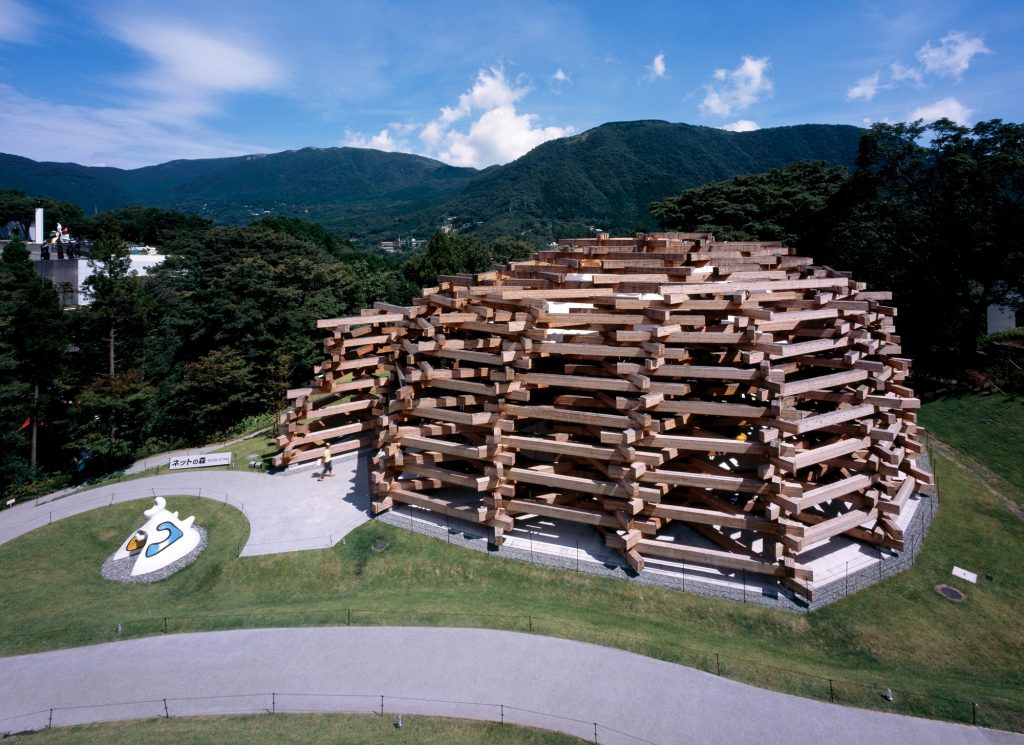 Forest of Net Pavilion by Twzuka Architects, Hakone Open-air Museum ...