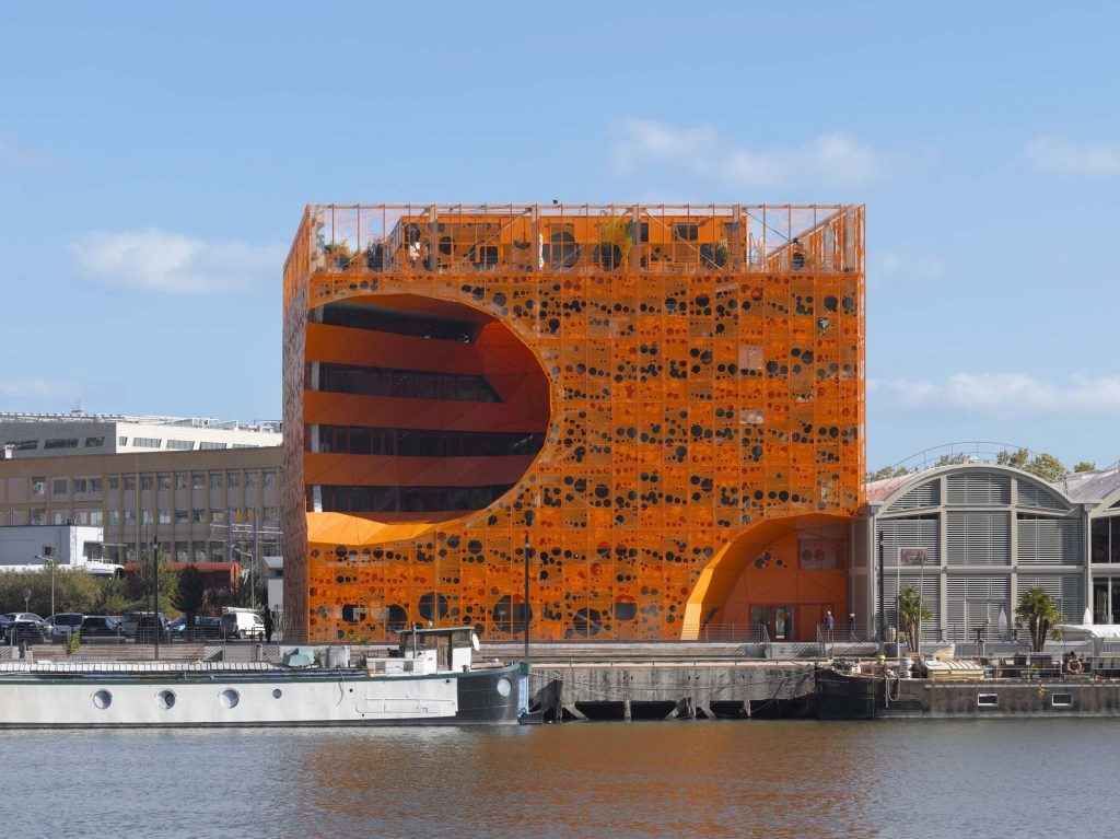 The Orange Cube by Jakob + MacFarlane, Lyon, France - The Architectural ...