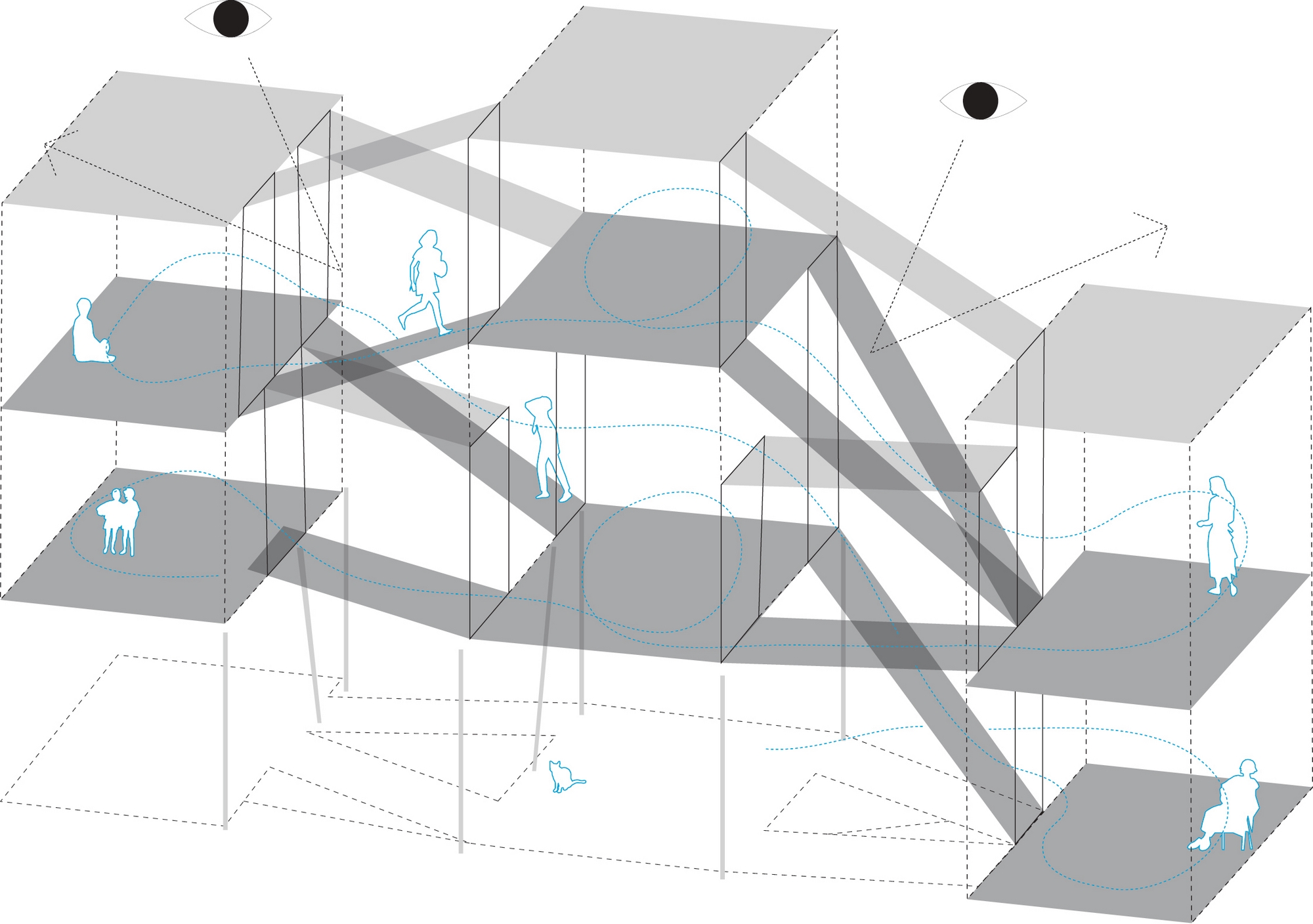 Architectural Circulation Diagrams
