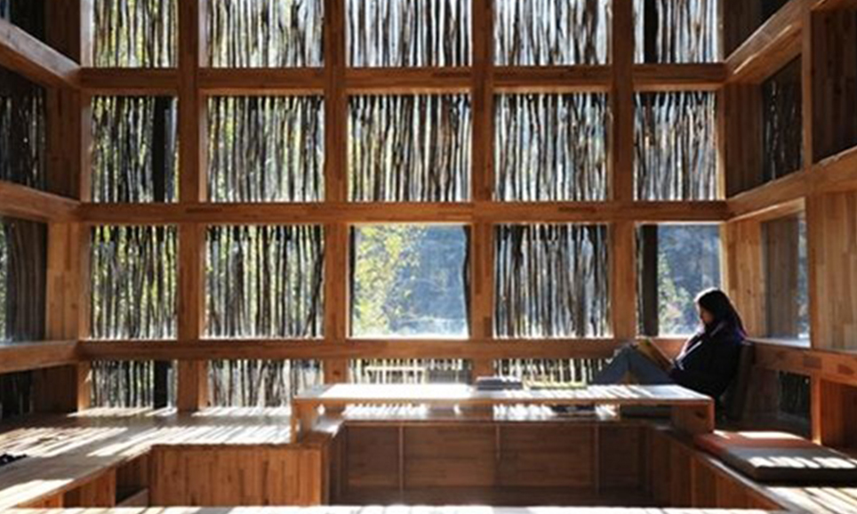 Veil and grid: Library by Li Xiaodong, China - The Architectural Review