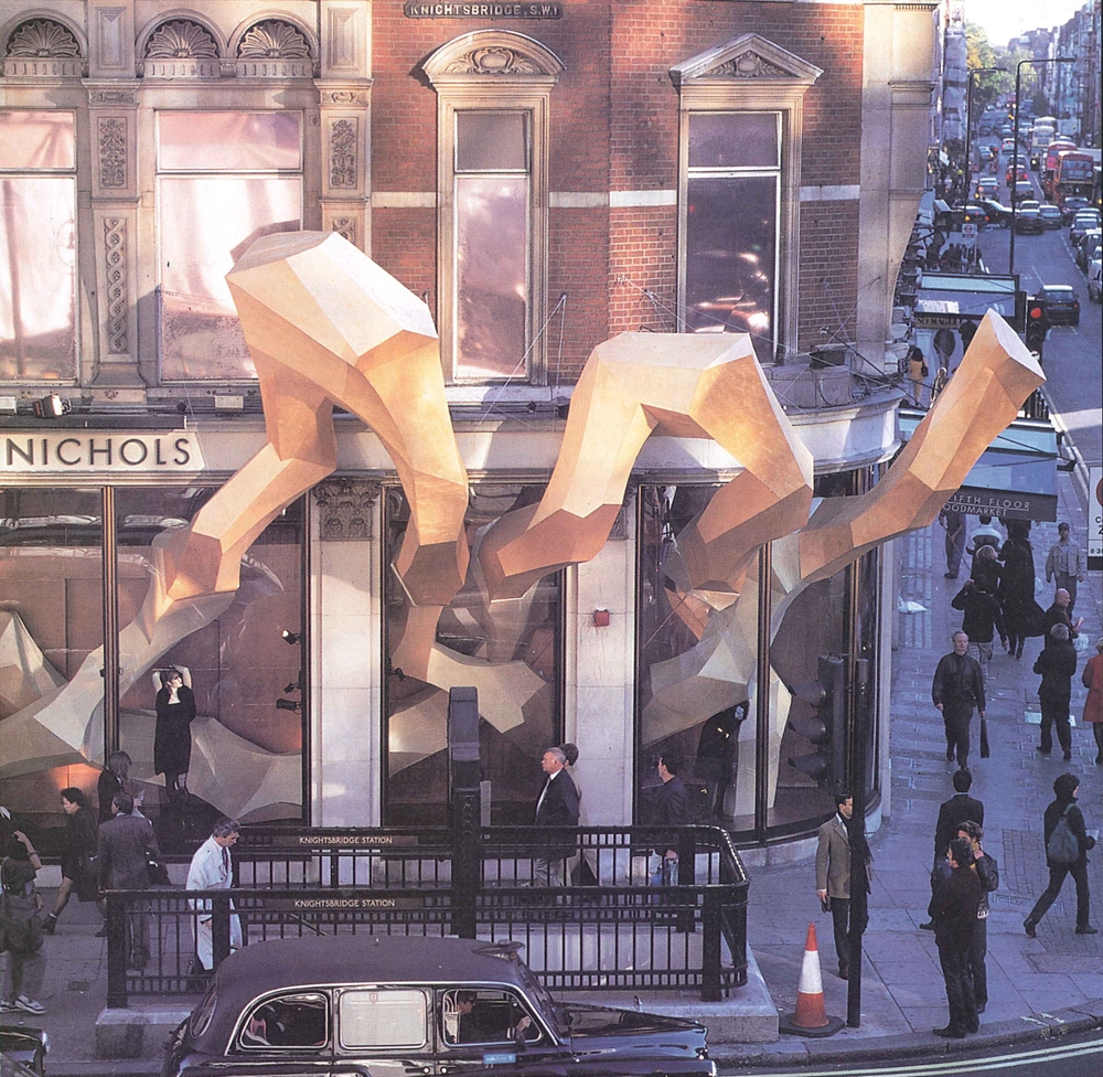 1998 January: Harvey Nichols Department Store by Heatherwick Studio ...