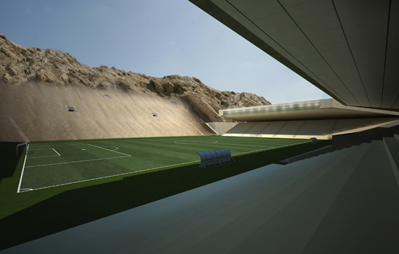 The Rock Stadium, Al Ain, Abu Dhabi, MZ Architects, Kaslik, Lebanon ...