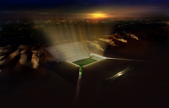 The Rock Stadium, Al Ain, Abu Dhabi, MZ Architects, Kaslik, Lebanon ...