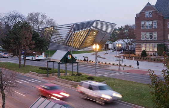 Broad Art Museum by Zaha Hadid Architects, Michigan, USA ...