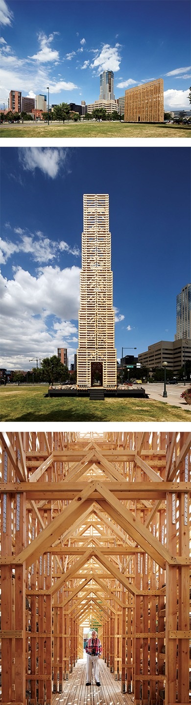 Architectural Installations at the Biennial of the Americas, Denver ...