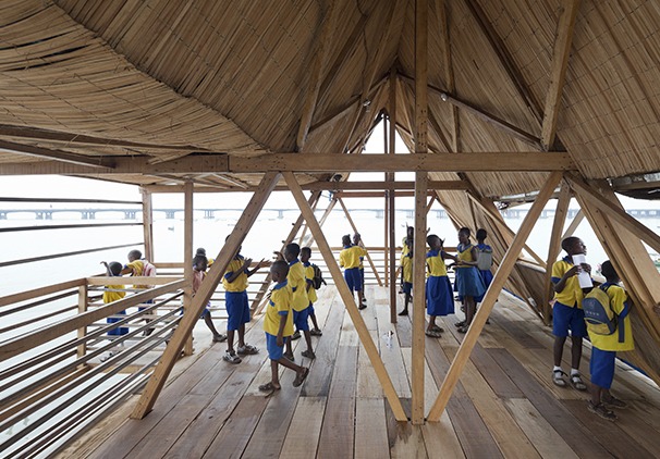 Makoko Floating School by NLE Architects, Lagos - Architectural Review