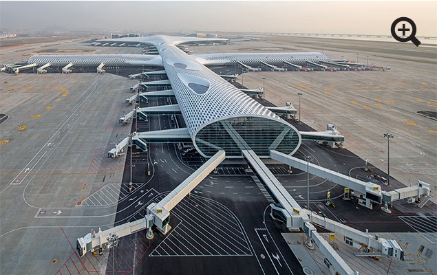 Air Max: Terminal 3 at Shenzhen Airport by Studio Fuksas Architetto ...