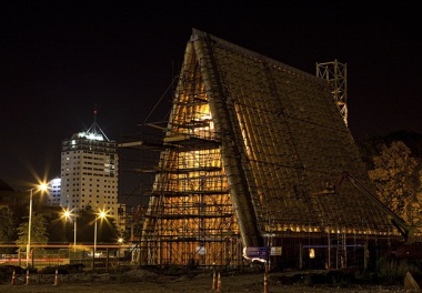 Cardboard Cathedral by Shigeru Ban in Christchurch, New Zealand - The ...