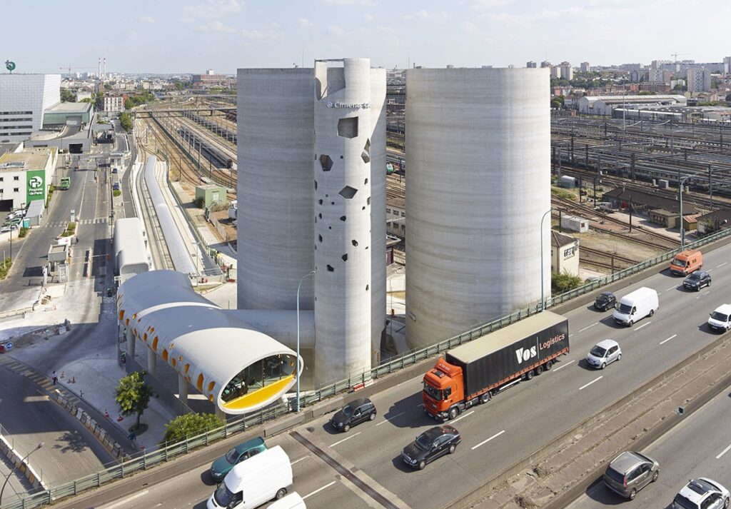 Beton Doux: Concrete Silos in Paris by Vialet Ballus - The ...