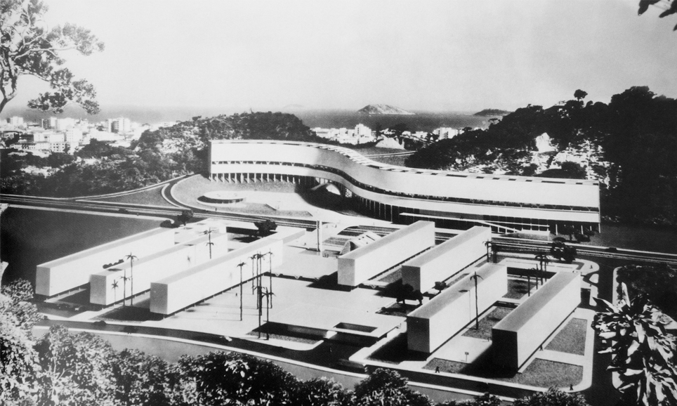 Neighbourhood unit at Pedregulho by Affonso Reidy - Architectural Review