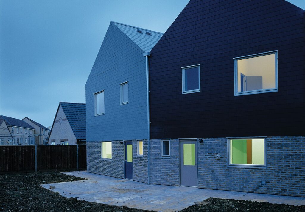 Sergison Bates semi-detached, Stevenage, 2000 - Architectural Review