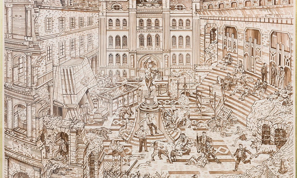 Adam Dant: The Budge Row Bibliotheque - The Architectural Review