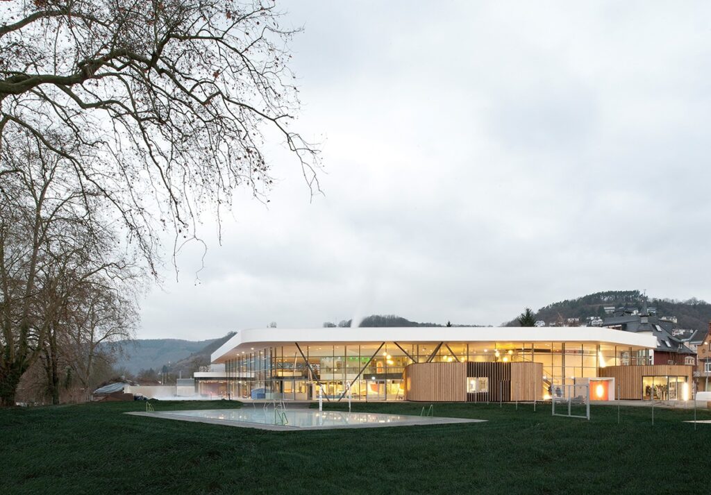 Thermal Bath in Bad Ems, Germany by 4A Architekten - The Architectural ...