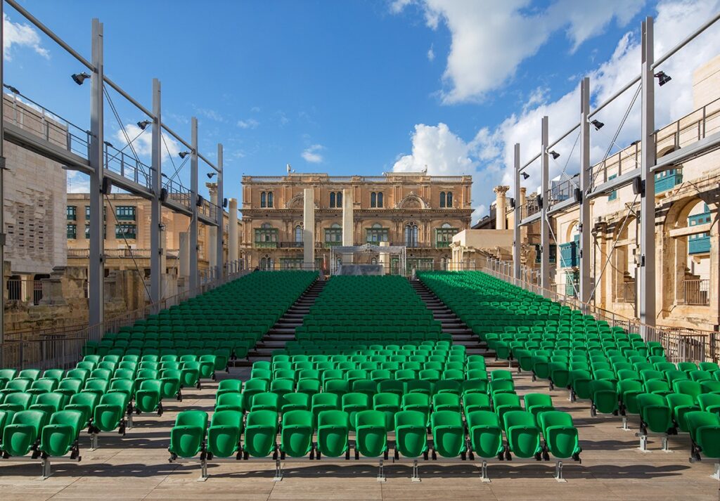 Parliament building in Valletta, Malta by Renzo Piano Building Workshop ...