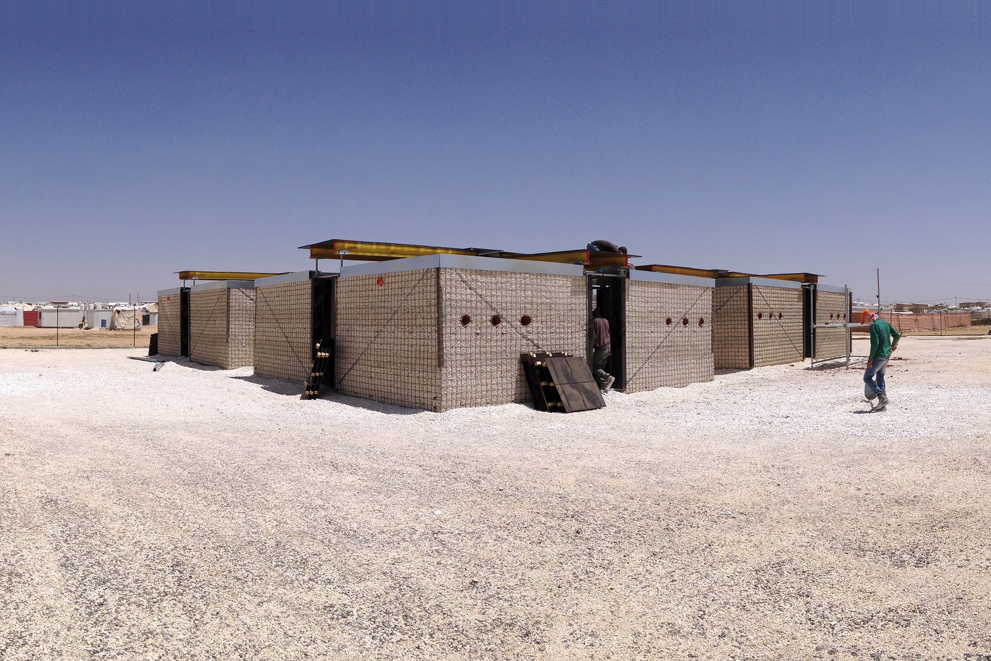 Rapid deployment: Pilosio’s RE:BUILD refugee camp schools in Jordan ...