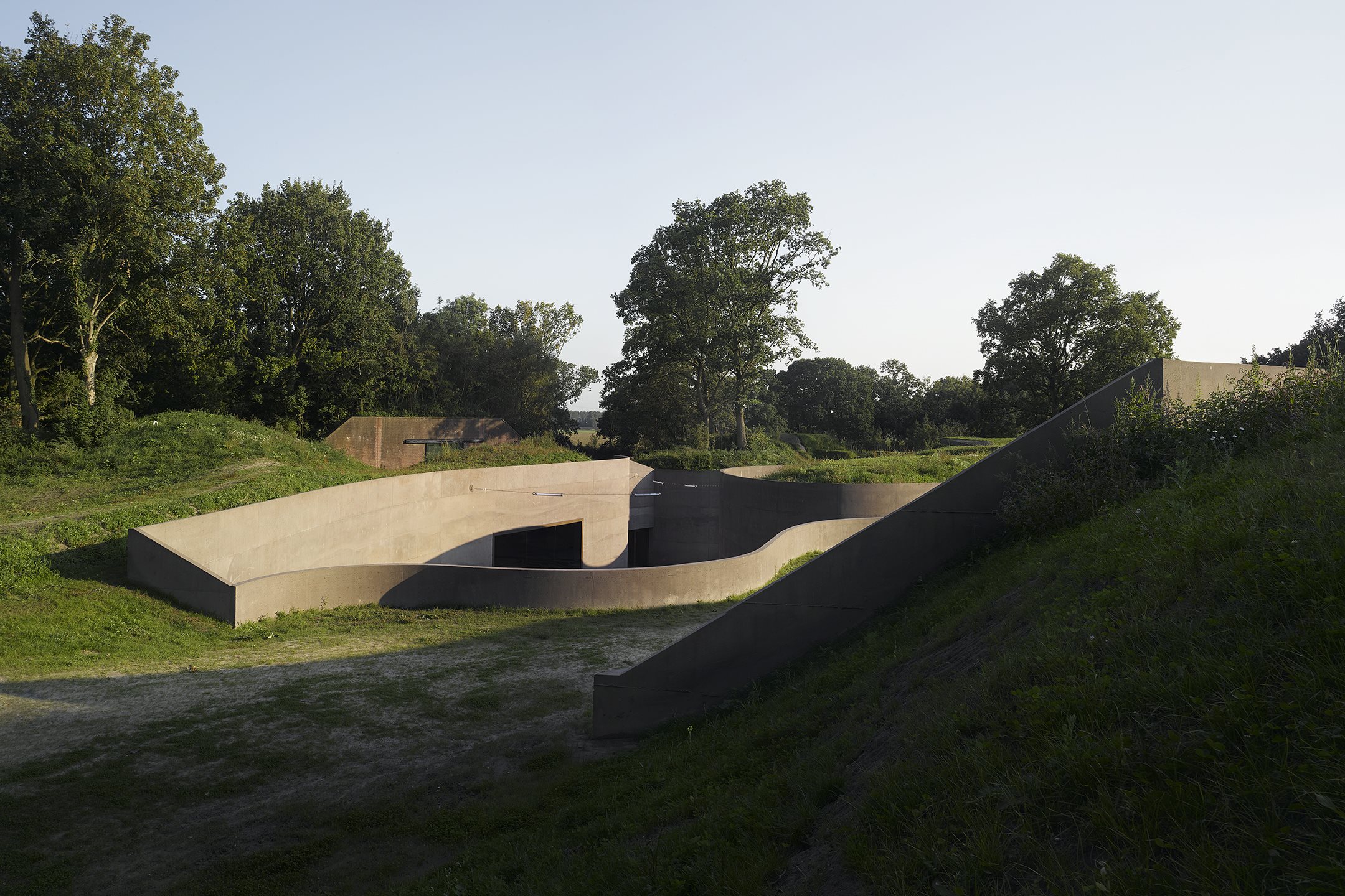 Fort Vechten Museum in the Netherlands by Anne Holtrop - Architectural ...