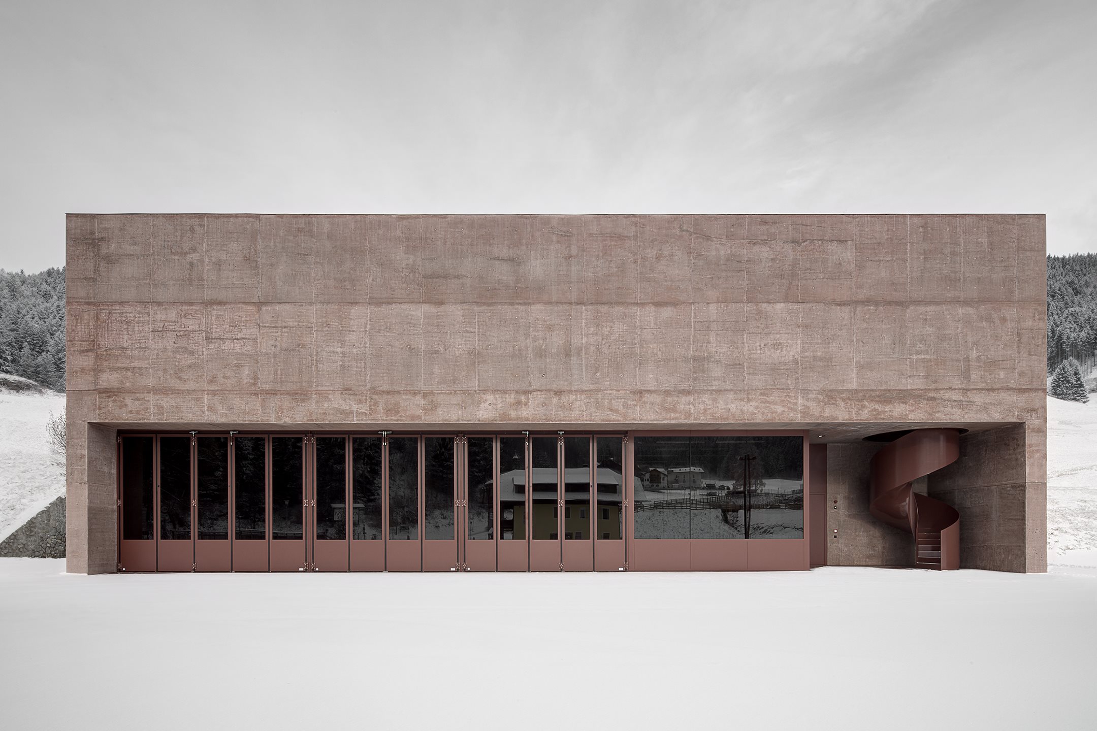 Fire Station in Italy by Pedevilla Architects - The Architectural Review