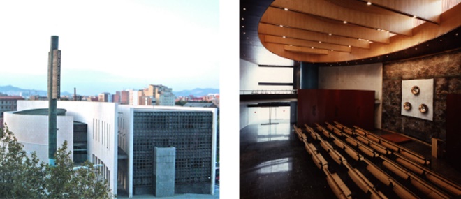Abraham Ecumenical Centre in Barcelona by Josep Benedito and Agusti ...