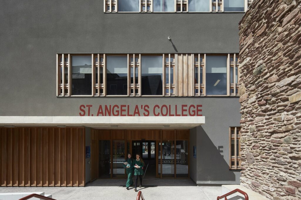 ‘The school reveals the city’: St Angela’s College by O’Donnell ...